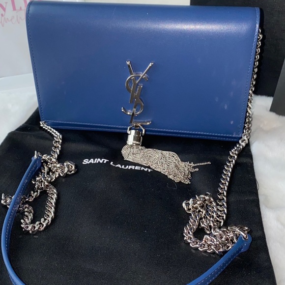 Bags | Ysl Saint Laurent Wallet On Chain | Poshmark
